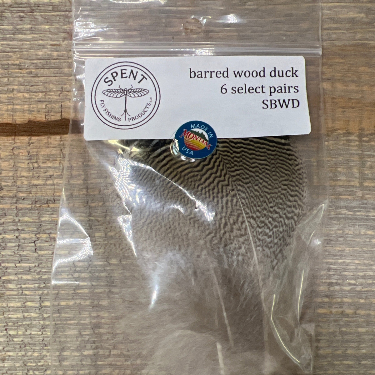 Barred Wood Duck 6 Pairs – Dakota Angler & Outfitter