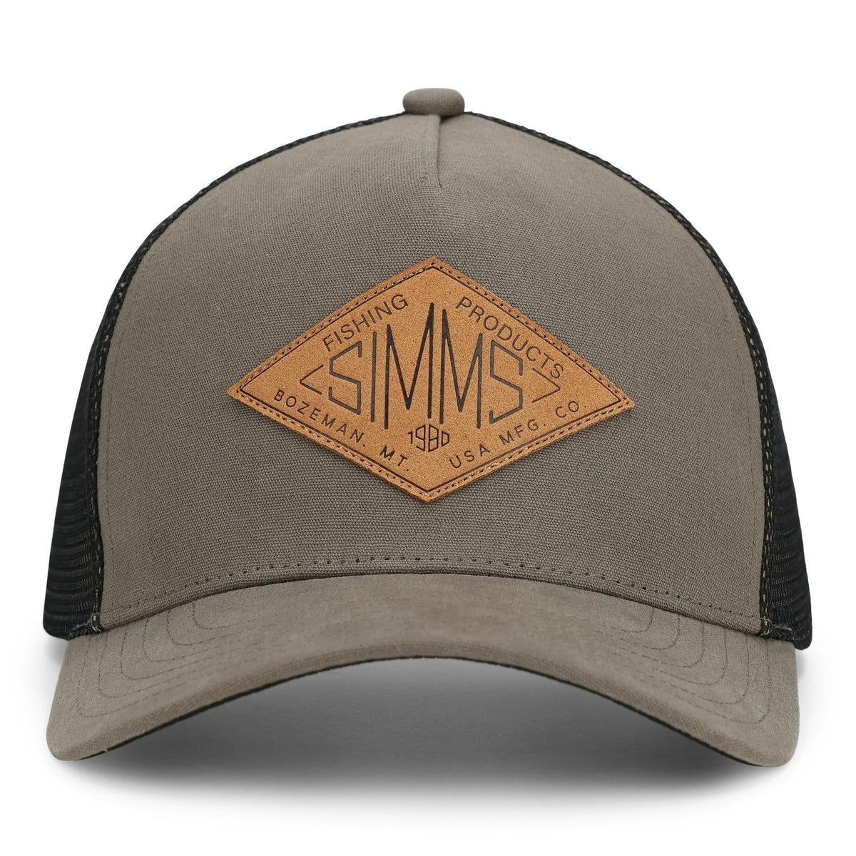 Simms Double Haul Trucker Cap - Smokey Olive – Dakota Angler & Outfitter