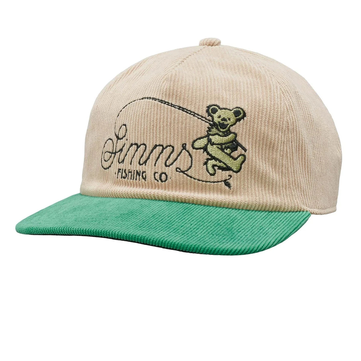 Simms Grateful Dead Double Haul Cap - Corduroy – Dakota Angler & Outfitter