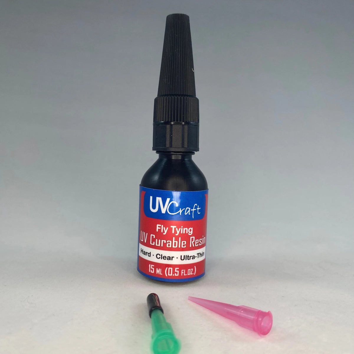 UV Craft - Hard - Clear - Ultra-thin UV Resin - .5 luer lock squeeze b ...