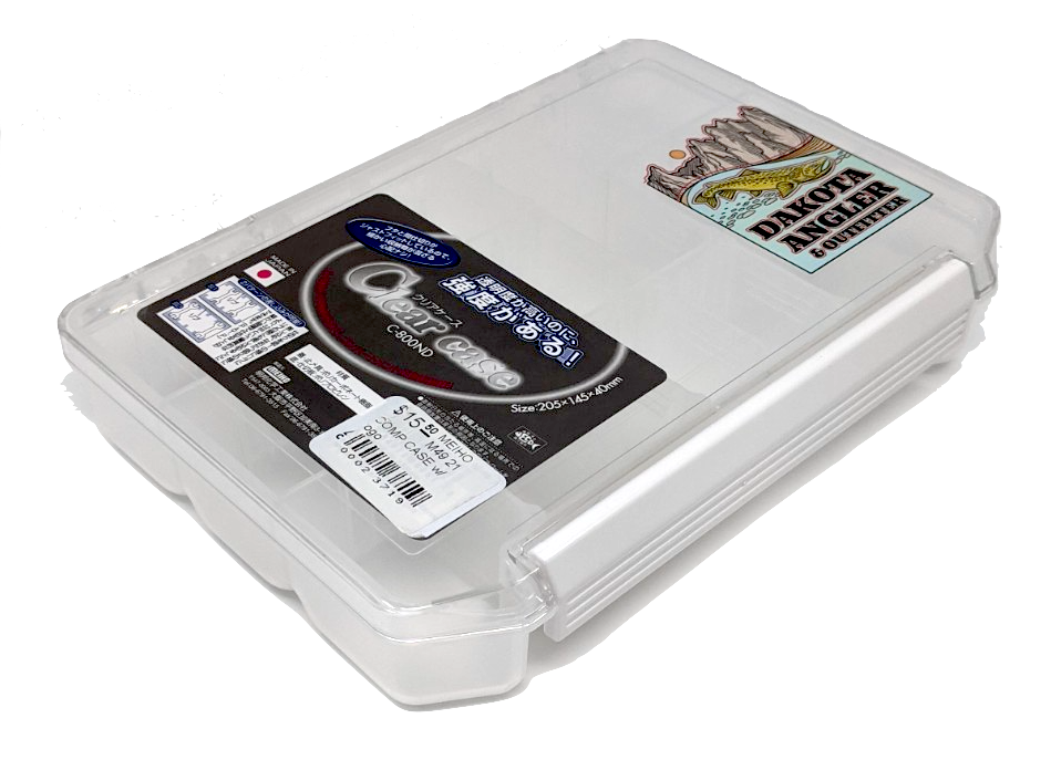 DAO Logo Meiho Clear Case Fly Box – Dakota Angler & Outfitter