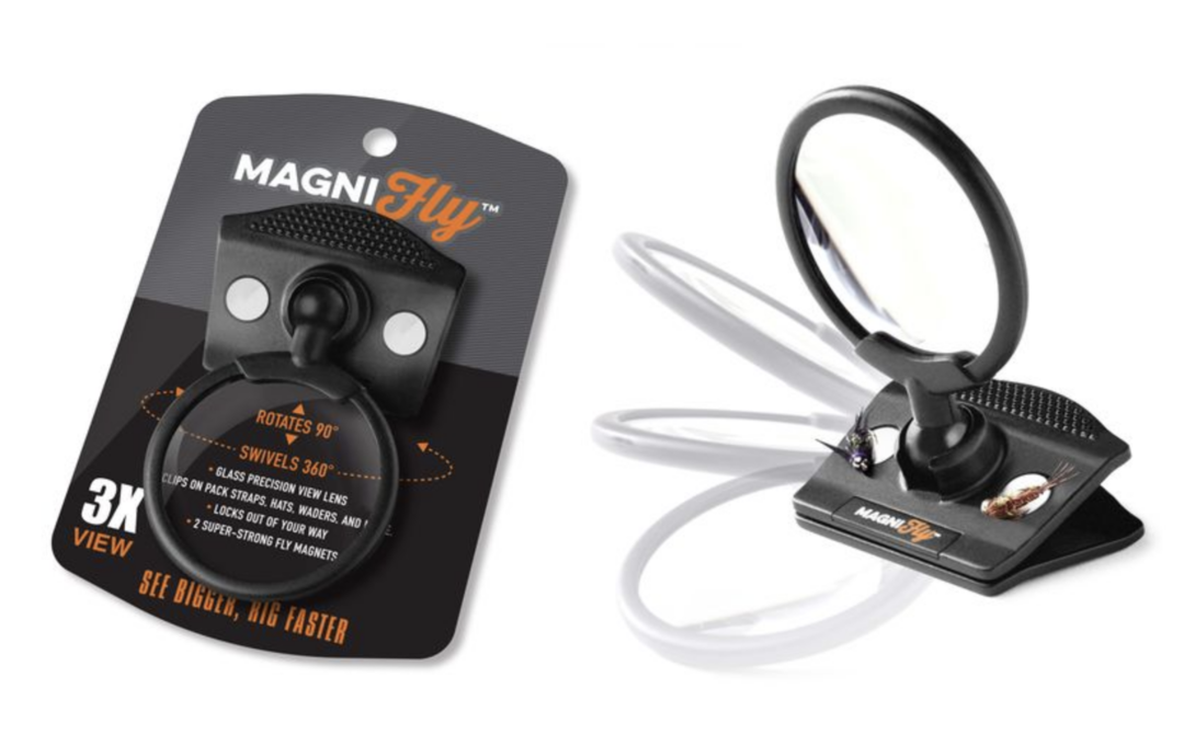 Magnifly Clip-On Glass Magnifier with Magnets – Dakota Angler & Outfitter