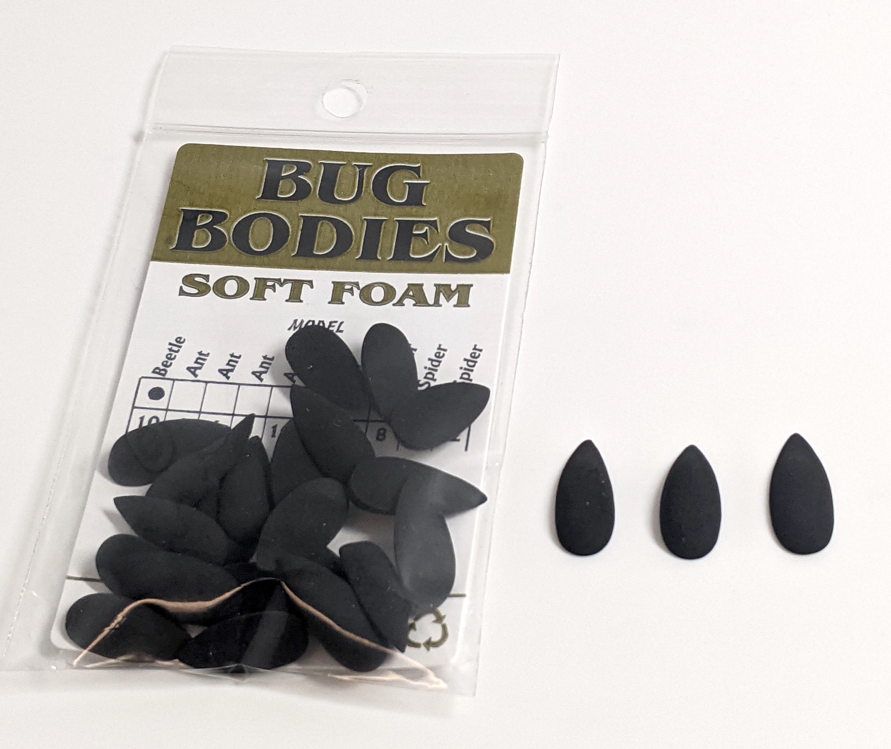 Wapsi Foam Beetle Bug Bodies (24 pk) – Dakota Angler & Outfitter