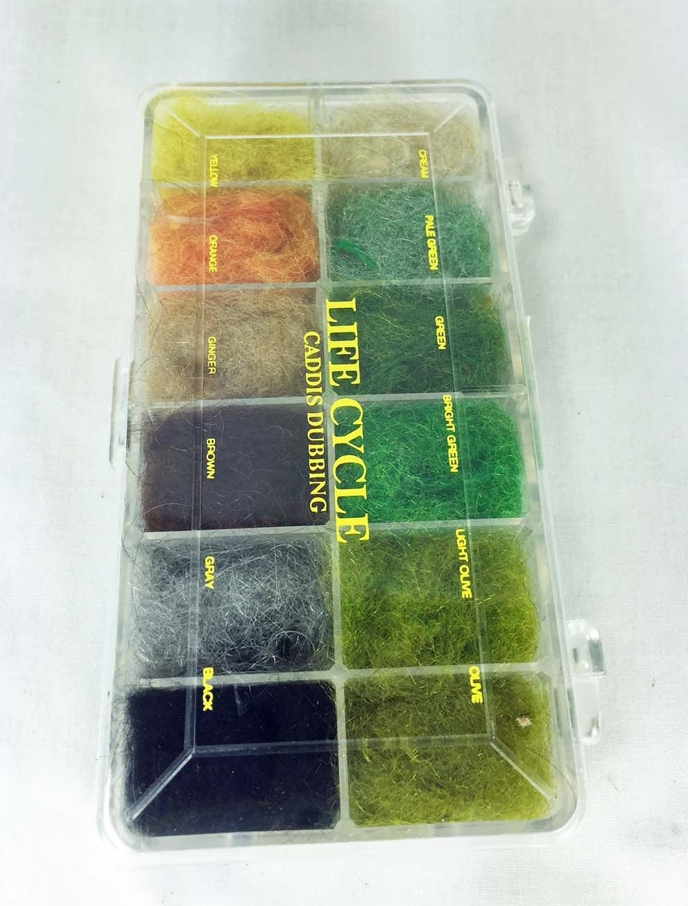 Wapsi Life Cycle Caddis Dubbing Dispenser – Dakota Angler & Outfitter